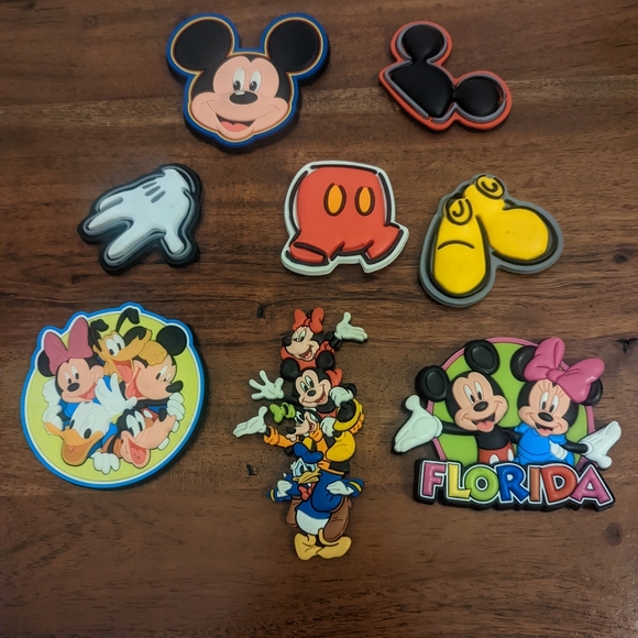 Disney | Accents | Disney Magnets Florida Mickey Minnie Lot Bundle Of 8 ...